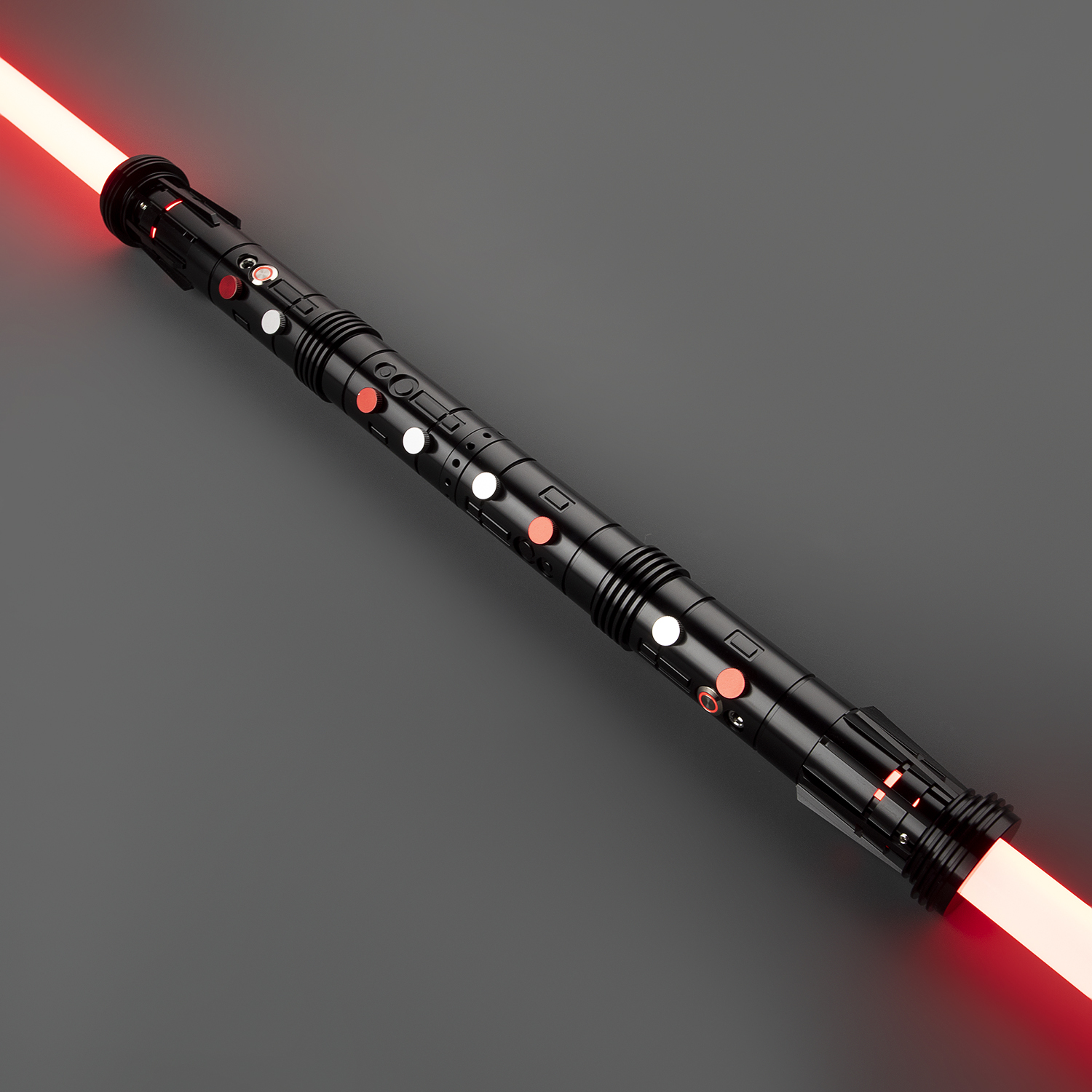 Darth Maul Black Double-Bladed Duelling Lightsaber - RGB-X