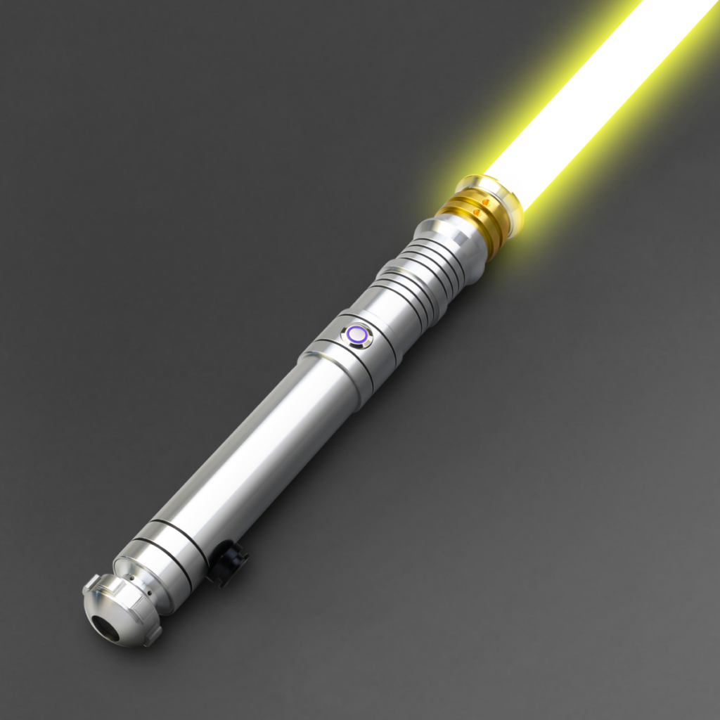 Darth Revan V3 Silver Duelling Lightsaber - S-RGB