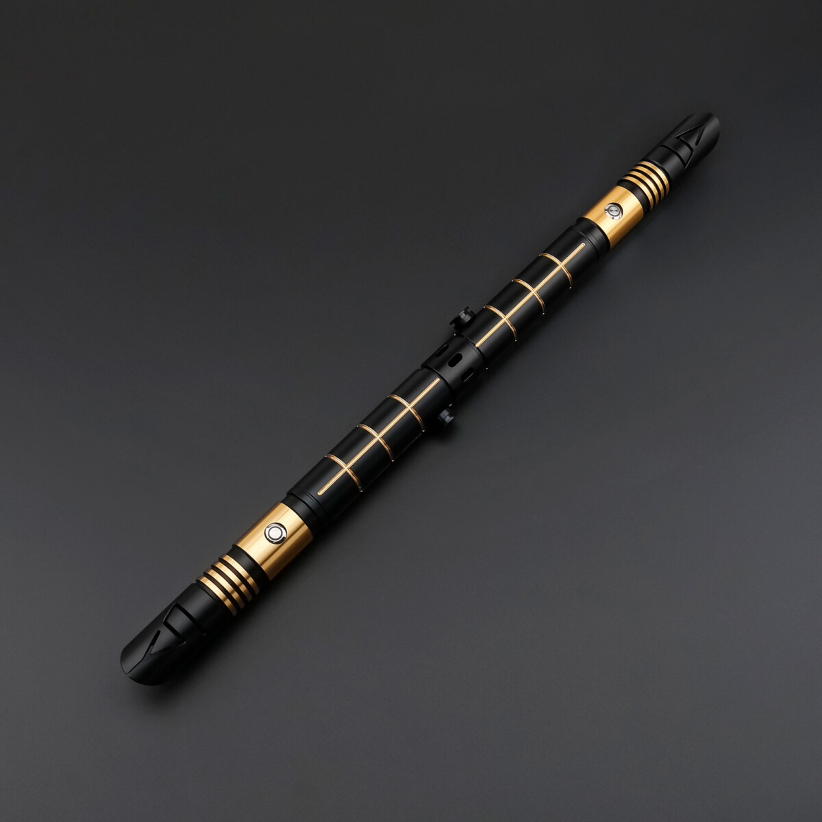 Gold ARTSABERS Double-Bladed Duelling Lightsaber - S-RGB
