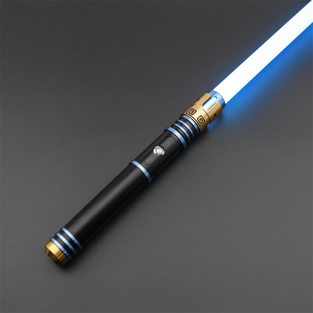 Gold Solaris Duelling Lightsaber - S-RGB