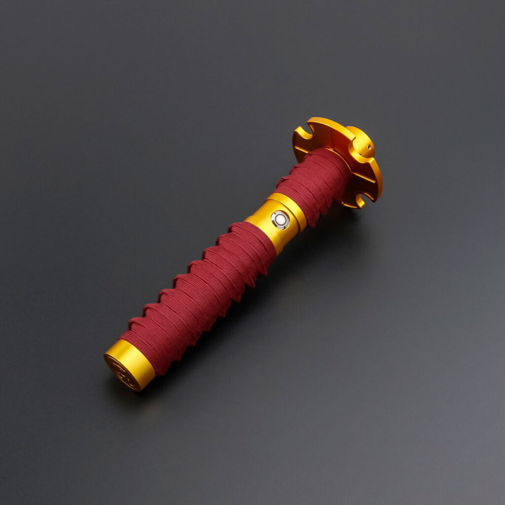 Red Katana Duelling Lightsaber - S-RGB