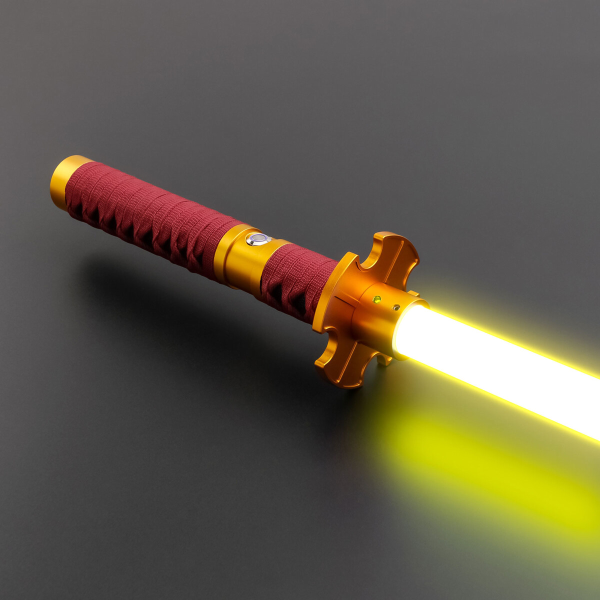 Red Katana Duelling Lightsaber - S-RGB