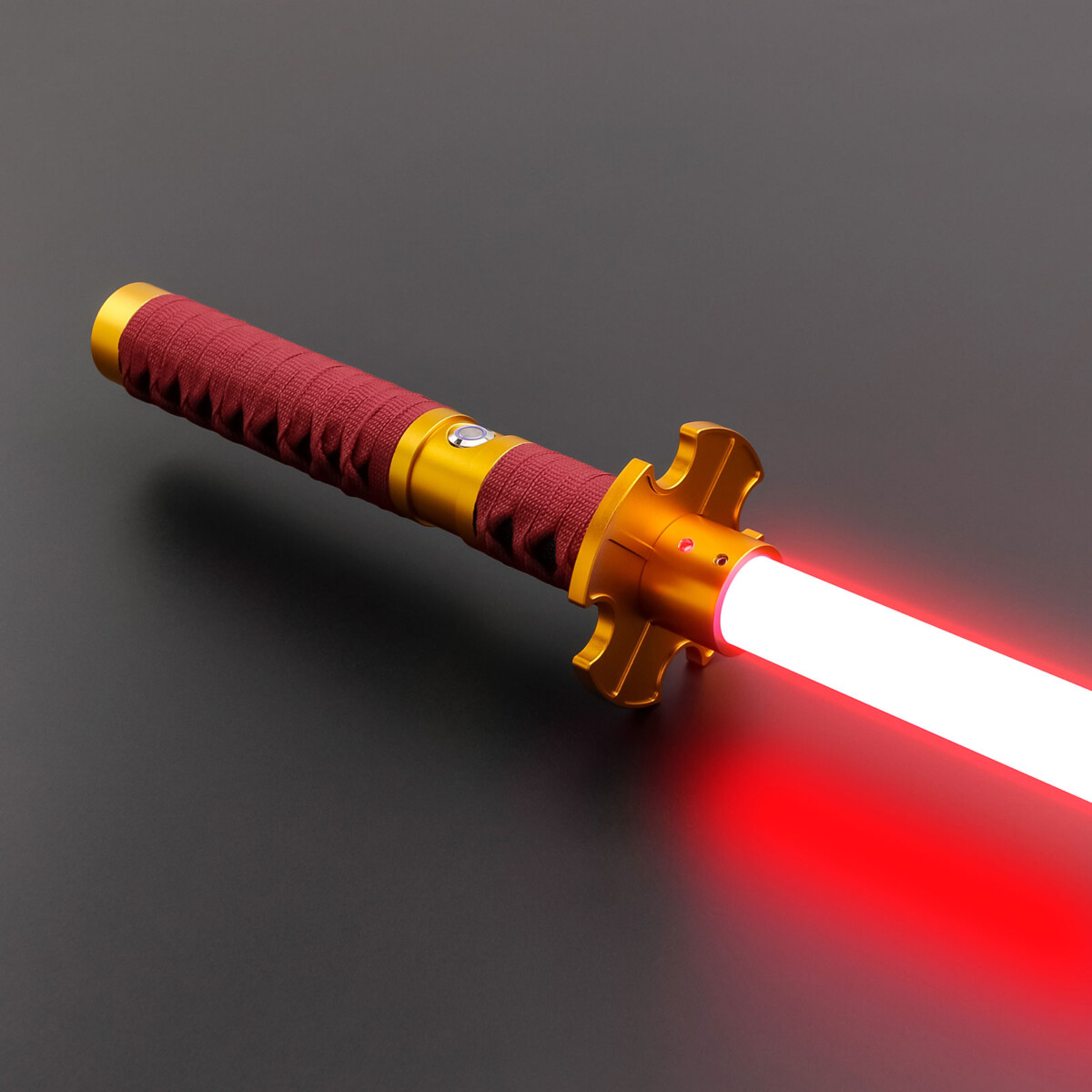 Red Katana Duelling Lightsaber - S-RGB