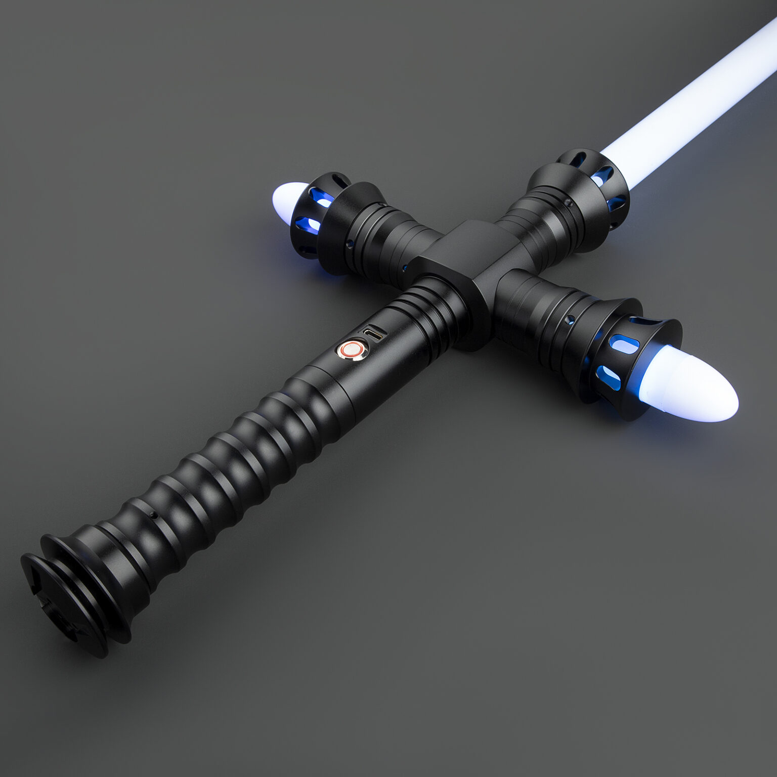 Ren Crossguard V2 Duelling Lightsaber - RGB-X