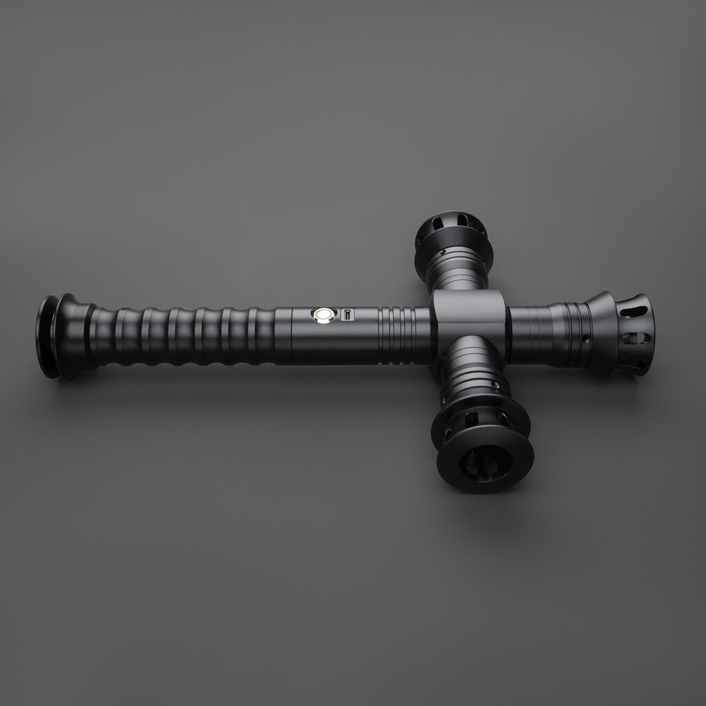 Ren Crossguard V2 Duelling Lightsaber - RGB-X