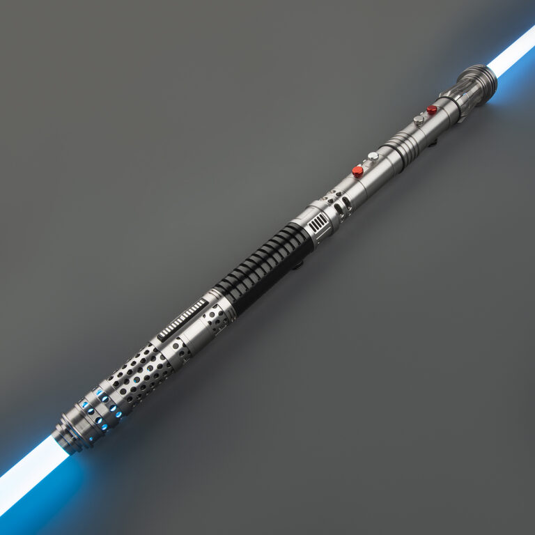 Ventress With Darth Maul Double-Bladed Lightsaber - Xenopixel V3