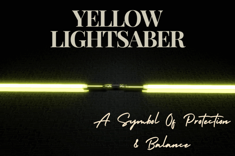 The Meaning Behind Yellow Lightsaber | ARTSABERS